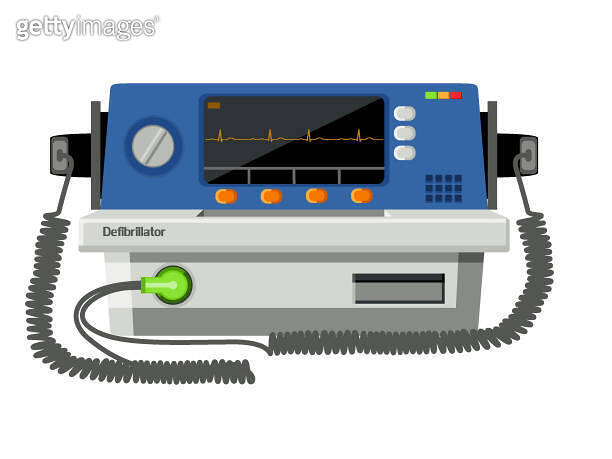 medical equipment defibrillator modern design Complete vital signs ...