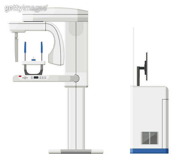 Dental x-ray machine provide digital panoramic, cephalometric, 3D ...