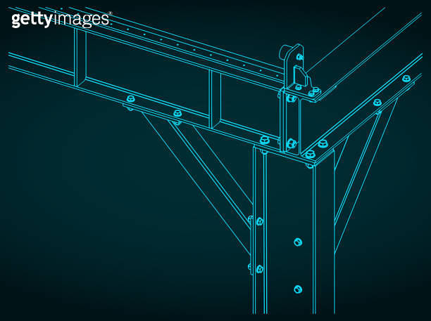 Steel beam to beam connections 이미지 (1492106948) - 게티이미지뱅크