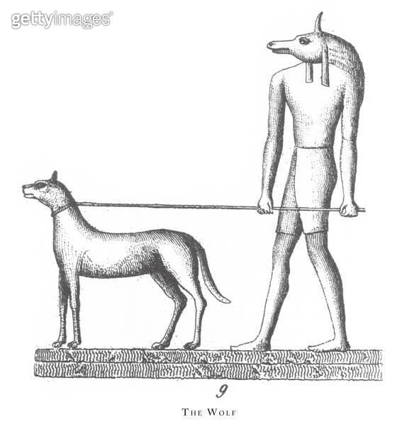 Wolf: Mystic Procession: Egyptian Religious Symbols and Tableaux ...