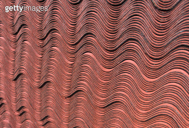 Asphalt roofing shingles texture background. Stack of house roof ...