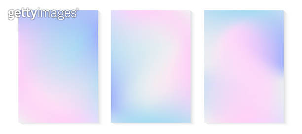 Y2k aesthetic holographic gradient background. Blue and pink mesh ...