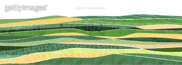 Abstract farm field collage background. Agro land backdrop, farmland ...