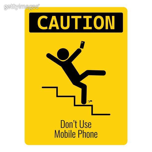 Printable sticker label black yellow rectangle sign man walking ...