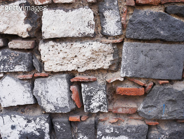 Lava stone texture. Brick texture. Porous black volcanic rock ...