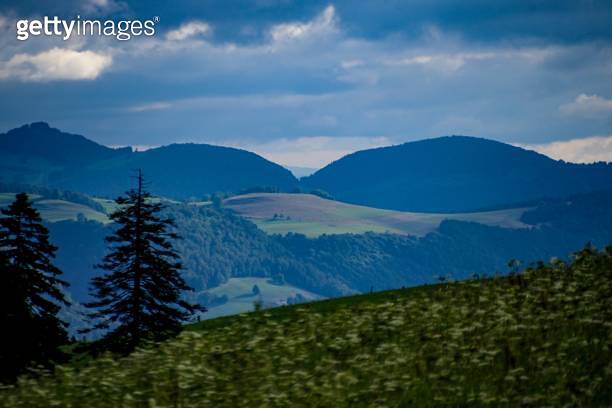 Spectacular Vistas at Dawn from the Weissenstein Ridge above Oberdorf ...