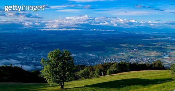 Spectacular Vistas at Dawn from the Weissenstein Ridge above Oberdorf ...