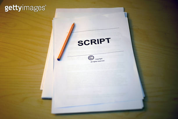 script papers making notes with pencil 이미지 (1763480960) - 게티이미지뱅크