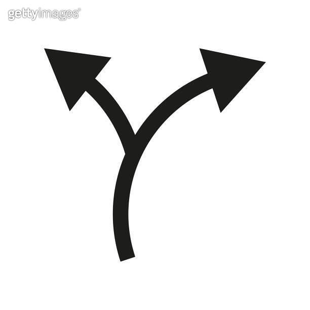 Two way arrow symbol, arrow icon. Vector illustration. stock image. 이미지 ...