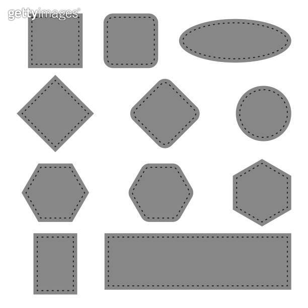 Leather Patch icon. Weight lifting symbol. Vector illustration. EPS 10 ...