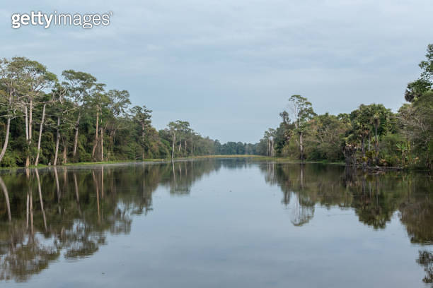 West Baray Lake, Angkor, Cambodia (1489971523) - 게티이미지뱅크