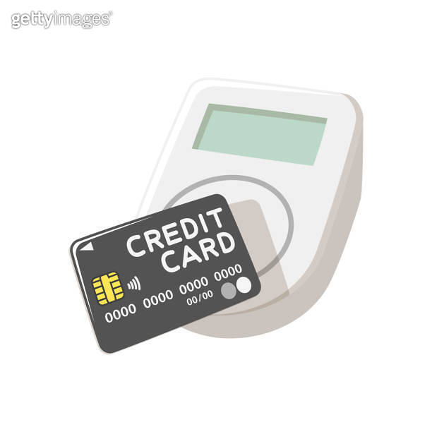 Touch payment. Cashless payment. Credit card. 이미지 (1595753977) - 게티이미지뱅크
