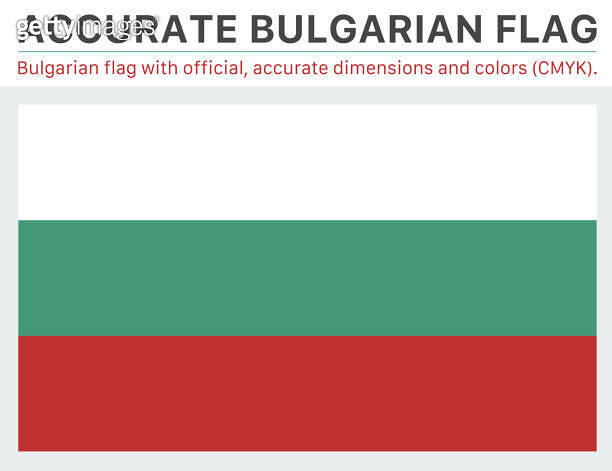 Bulgarian Flag (Official CMYK Colors, Official Specifications) 이미지 ...