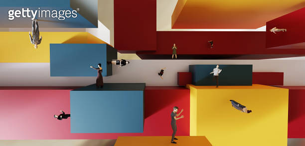 Avatar the surreal world of Metaverse through VR glasses The 3D ...