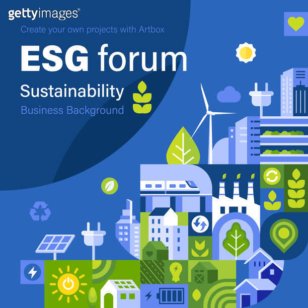 ESG Business square banner background (1712415328) 일러스트, 무료 일러스트, 아이콘 ...