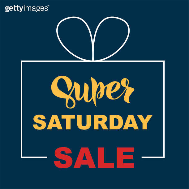 Super Saturday Sale banner. One day deal, special offer, big sale ...