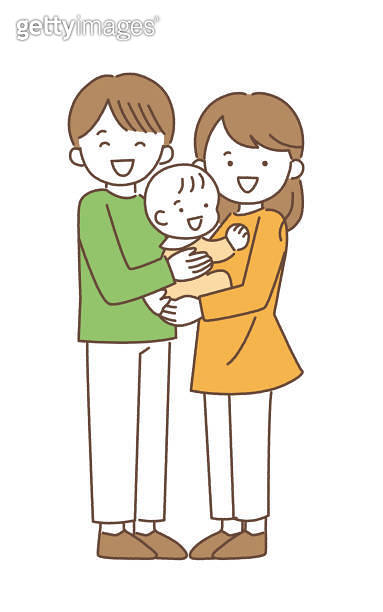 illustration material for girls and children who are not feeling well ...
