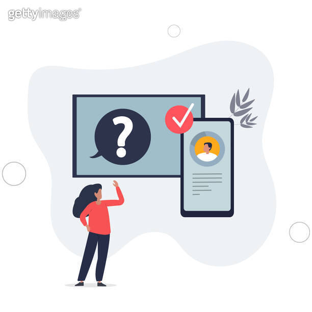 Quick queries and instant replies as fast response answer.Dialogue with ...