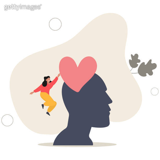 Woman character solve mental problems, learn self accepting and how to ...