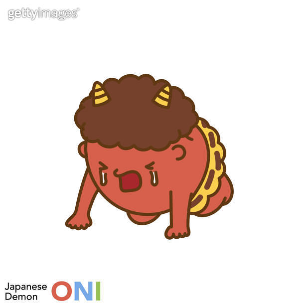 Japanese demon character series "crying demon" (1458481161) 일러스트, 무료 ...