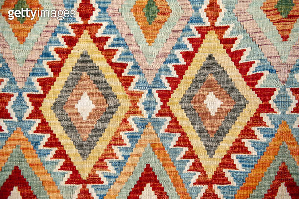 Pattern of traditional carpet texture 이미지 (1754516571) - 게티이미지뱅크