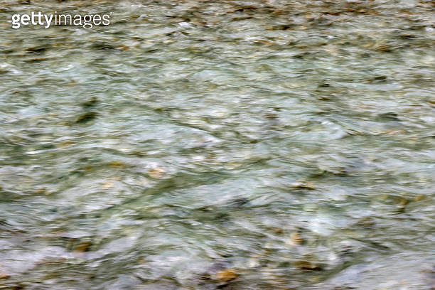 View of the Savinja river and valley in Luce, Slovenia, Europe 이미지 ...