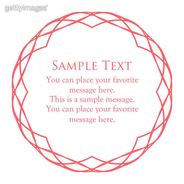 A girly frame design inspired by spring. Antique or vintage style ...