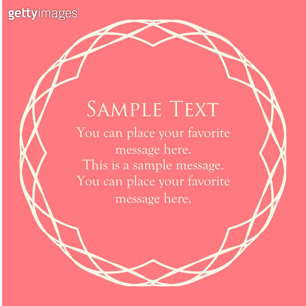 A girly frame design inspired by spring. Antique or vintage style ...