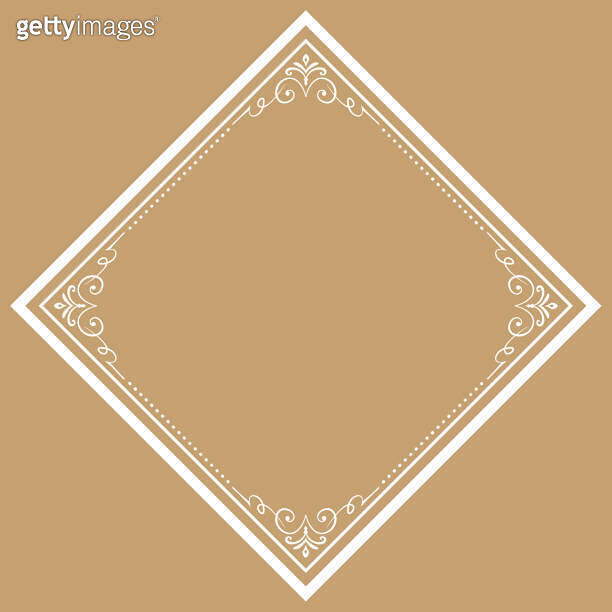 gold frame design. Antique or vintage style decoration. Heading and ...