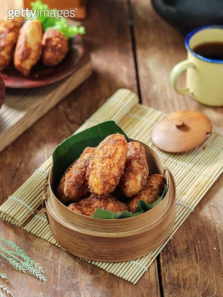 Gemblong, Getas, is one of Indonesian Traditional Snack made from ...