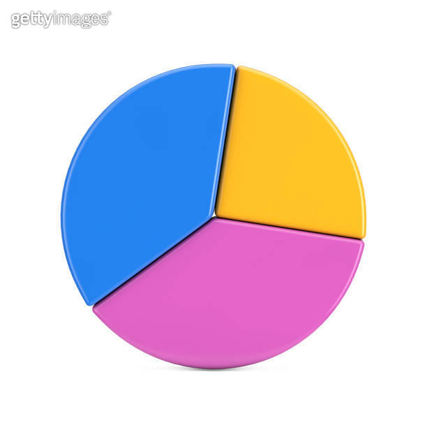 Business Presentation Infographic Slice Pie Chart. 3d Rendering 이미지 ...