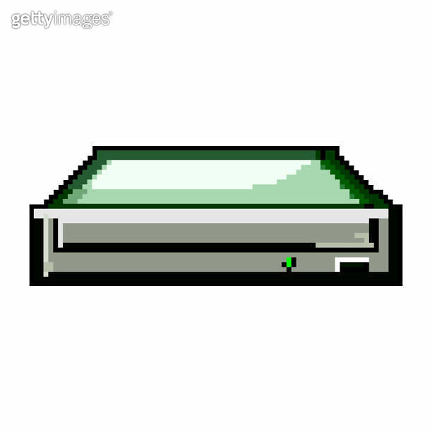 disk dvd drive game pixel art vector illustration (1489358654) 일러스트, 무료 ...