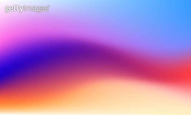 beautiful wavy colorful gradient background design with smooth texture. eps 10 vector. 이미지 ...