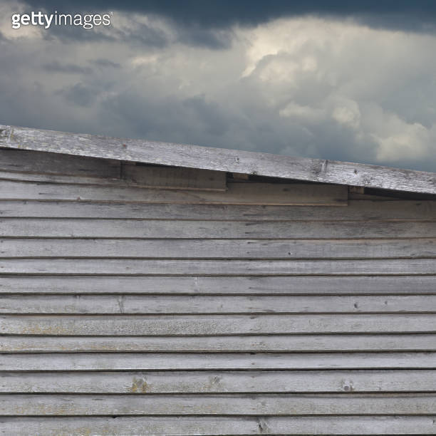 Old aged weathered natural grey damaged wooden farm shack wall texture ...