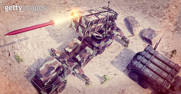 The Terminal High Altitude Area Defence (THAAD) system targets incoming ...