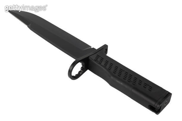 Modern bayonet for assault rifle (1636857085) - 게티이미지뱅크