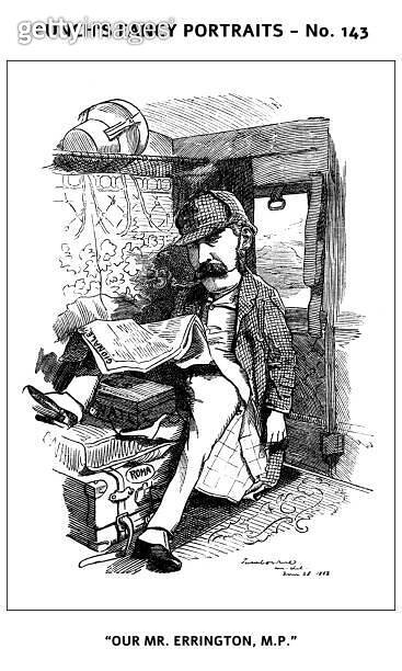 Punch's Fancy Portraits - British satire caricature illustration