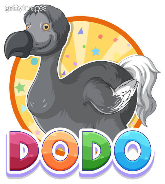 Dodo bird extinction animal cartoon logo (1465760606) 일러스트, 무료 일러스트 ...