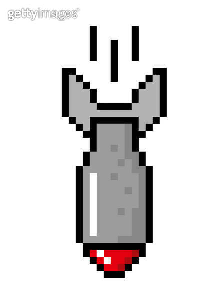 Pixel Nuclear Bomb 이미지 (1587496422) - 게티이미지뱅크