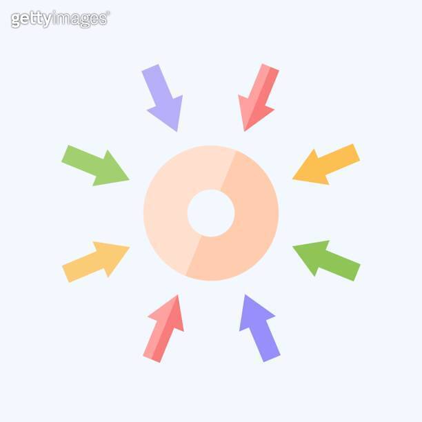 Icon Specific. related to Business Analysis symbol. flat style simple ...