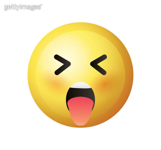 Disgusted emoticon vector illustration. (1490947822) 일러스트, 무료 일러스트, 아이콘 ...