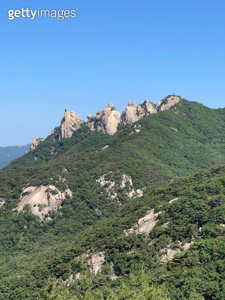 Dobongsan Mountain Obong in Seoul 이미지 (1495552893) - 게티이미지뱅크