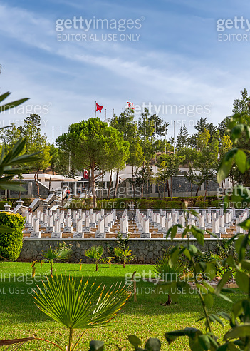 Boaz Military Cemetery (Turkish: Boaz ehitlii 이미지 (1810907517) - 게티이미지뱅크