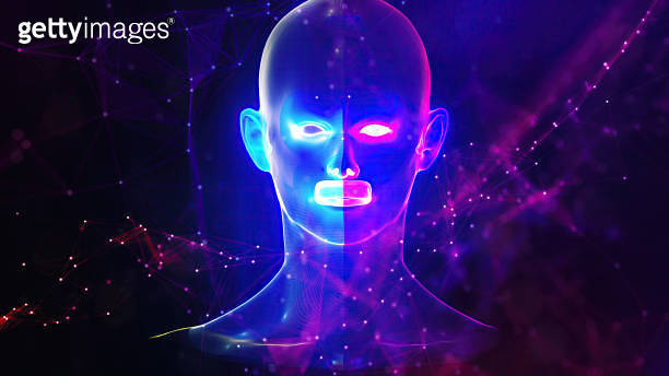 Digital Cyber Virtual World Portrait (1688879440) - 게티이미지뱅크