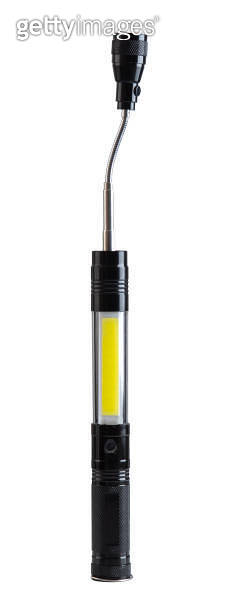 Flexible telescopic flashlight retractable magnetic lantern with magnet ...