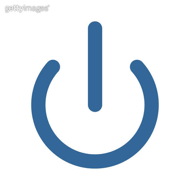 The standby symbol consisting of an I and an O (1582923657) 일러스트, 무료 ...