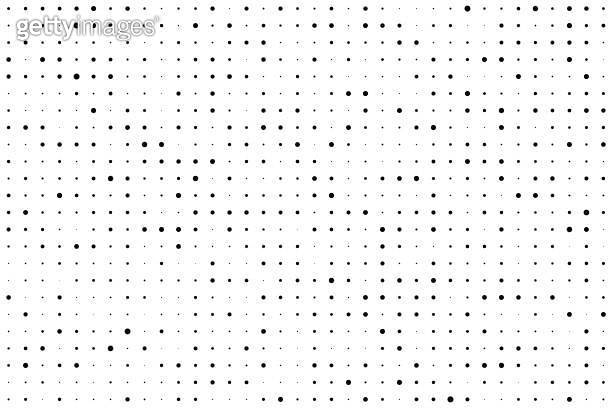 Seamless dot pattern. Abstract dotted background in pop art and Polka ...