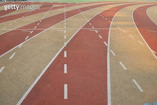 Track design with striking lines and colors for running athletics 이미지 ...