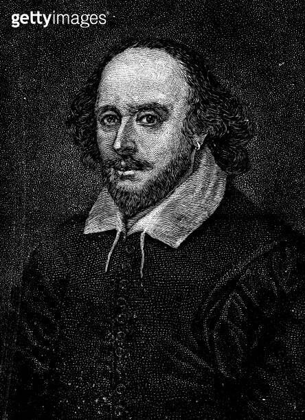 Chandos Portrait of William Shakespeare by John Taylor - 17th Century ...