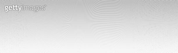 Linear abstract background, vector design 3D lines in perspective ...